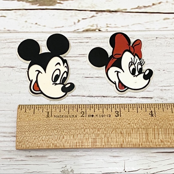 Disney | Kitchen | Vintage Disney Minnie Mickey Mouse Ref Magnet | Poshmark